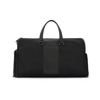 Piquadro unisex, Sacs, Noir, Taille: ONE Size Sac weekend porte-vêtements pour acrocher