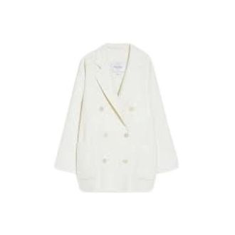 Max Mara Damen, M&auml;ntel, Wei&szlig;, 2XSGr&ouml;&szlig;e