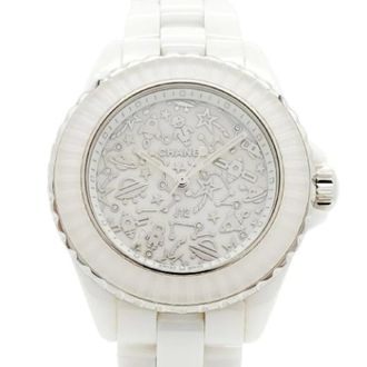 Chanel Montre vintage doccasion - Femme - Pre-owned - Blanc - Taille: ONE Size