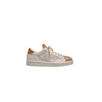 Panchic Wei&szlig;e Schn&uuml;rsneaker mit Lurex-Detail - - Shoes - Damen - Wei&szlig; - 38 EU