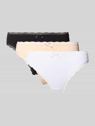 Dorina String aus Baumwoll-Mix im 3er-Pack Modell ESSENTIAL