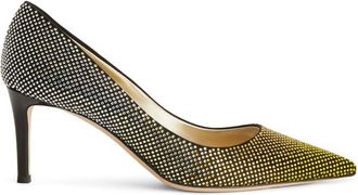 Giuseppe Zanotti escarpins Celie Crystal 70 mm - Noir