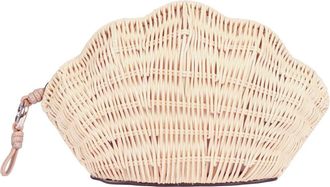Michael Kors Femme, Sacs, Beige, Taille: ONE Size Sm Shell Clutch