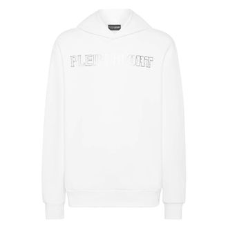 Plein Sport Homme, Sweatshirts et sweats &agrave; capuche, Blanc, Taille: 3XL Hooded SweaT-shirt Tiger