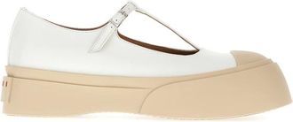 Marni Femme, Chaussures, Blanc, Taille: 36 EU Pablo Mary Jane Baskets