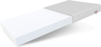 FDM BRESSO MAX Schaumstoffmatratze 160 x 200 cm Härtegrad H3 (Mittelhart) Matratze Schaumstoff 15 cm Höhe Polyurethanschaum Bezug Waschbar Zweiseitig Abne