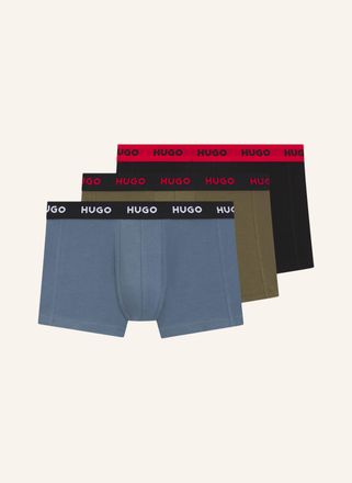 HUGO BOSS Hugo Boxershort Trunk Triplet Pack gruen