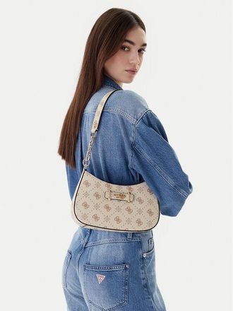 Guess Handtasche Carrie Logo HWGP98 98180 &Eacute;cru