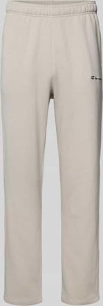 Champion Straight Fit Sweatpants mit Label-Stitching