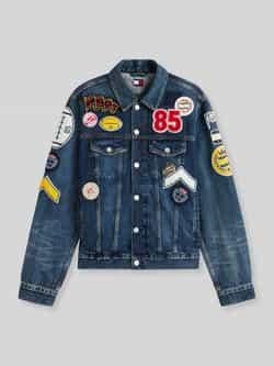 Tommy Jeans Regular Fit Bomberjacke aus reiner Baumwolle