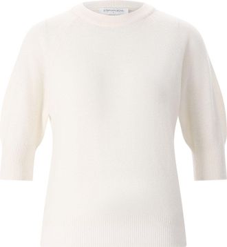 Stephan Boya Kurzarmpullover Tyra aus Kaschmir