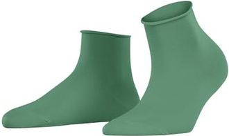 Falke Cotton Touch W SSO Fines Unies Chaussettes, Turquoise Oceangreen 7506, 39-42 Femme