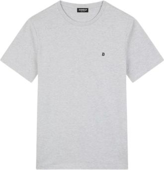 Dondup Homme, Tops, Gris, Taille: XL T-shirt &agrave; col rond