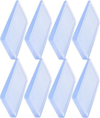 SOLUSTRE Mehrzweck M&ouml;belkeile Transparent rutschfeste Tischunterlagen aus Geruchsneutralem Material Verschlei&szlig;feste M&ouml;bel Nivellierpads f&uuml;r Unebene B&ouml;den und T