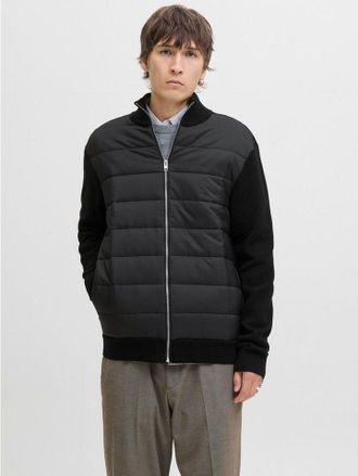 Jack & Jones Strickjacke JJEPERFECT KNIT HYBRID CARDIGAN SN