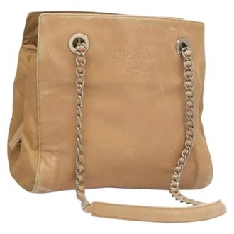 Prada Sac bandouli&egrave;re vintage Pre-owned - Femme - Pre-owned - Beige - Taille: ONE Size