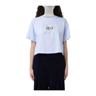 Max Mara Funale T-Shirt - - Tops - Damen - Blau - M