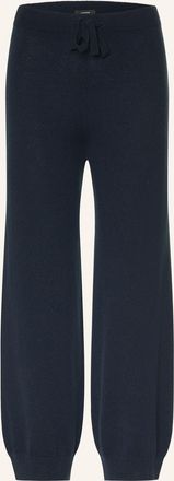 HUGO BOSS Strickhose Fylindra Aus Cashmere blau