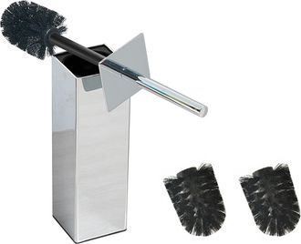 BGL Fashion Edelstahl Toilettenb&uuml;rstenhalter f&uuml;r Bad und Hotel in Chrom