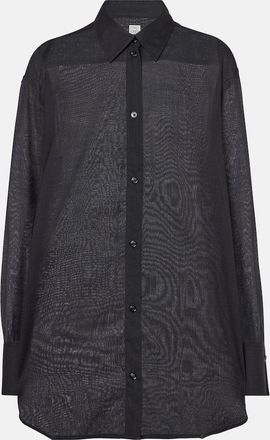 Toteme Hemd aus Woll-Voile