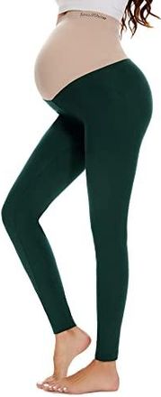 Smallshow Legging Grossesse et Maternité Deep Green XXL