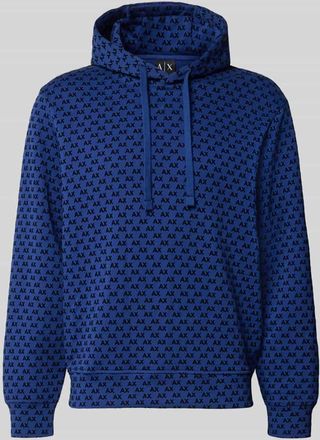 A|X Armani Exchange Regular Fit Hoodie aus Baumwoll-Mix