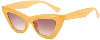 Generic Lunettes de soleil rétro oeil de chat Street Shot pour hommes et femmes, lunettes de plage pour vacances en plein air (couleur : C, taille : moyen) 20