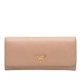 Prada Pre-owned Long Wallet - - Pre-owned - Damen - Beige - ONE SIZE
