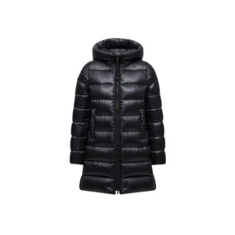Moncler Femme, Vestes, Noir, Taille: 42 FR Veste matelass&eacute;e Parana &agrave; capuche