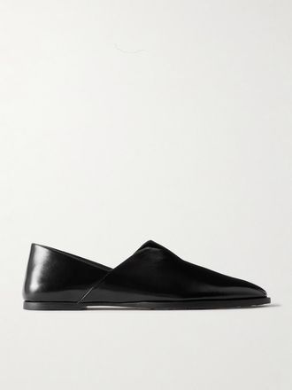 Bottega Veneta Mocassins En Cuir Cha Cha - Noir