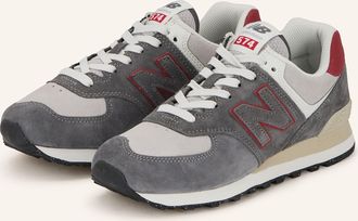 New Balance Sneaker 574 grau