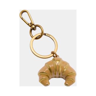 Ami Femme, Accessoires, Beige, Taille: ONE Size Ami de Coeur Croissant Keyring