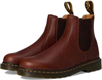 Dr. Martens Unisex-Erwachsene 2976 Chelsea-Stiefel aus Leder, Cashew, 41 EU