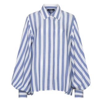 Ibana Femme, Blouses et Chemises, Bleu, Taille: 44 FR Thalita Blouse