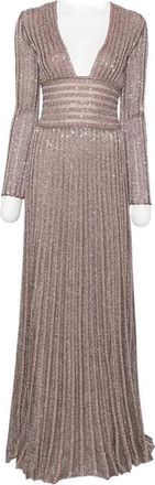 Missoni Sequin-embellished Pleated Maxi Dress