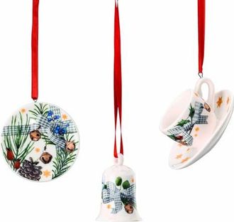 Hutschenreuther Mini-Set 3tlg. Tasse 2024-Süßer die Glocken nie klingen mehrteilig cm