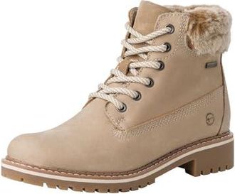 Tamaris Femme 1-26244-41 Botte Tendance, Fourrure Beige, 40 EU