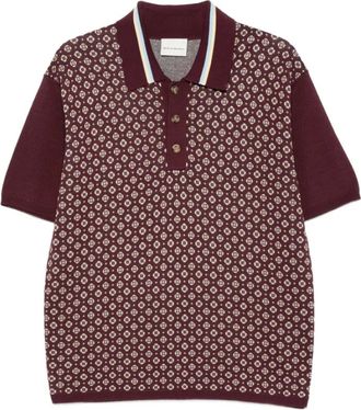 Dr&ocirc;le de Monsieur Homme, Tops, Multicolore, Taille: XL Polo Maille Jacquard Cravate