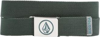 Volcom Ceinture Circle Web Scarab Homme - Homme - Taille taille Unique - Vert