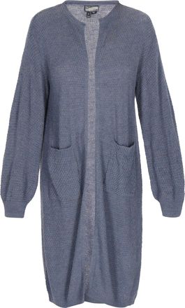 Dreimaster Dreimaster Strickjacke Frauen grau blau