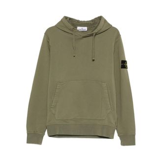 Stone Island Pouch Pocket Hooded Sweatshirt