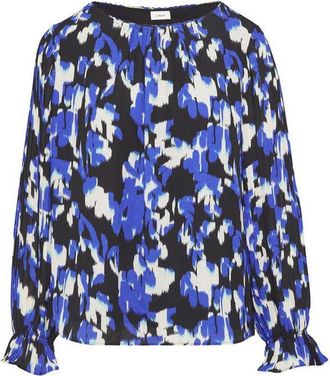 s.Oliver Langarmbluse Bluse Viskosebluse mit Plissee&auml;rmeln