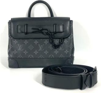 Louis Vuitton Pre-owned Toile sacs-louis-vuitton - Femme - Pre-owned - Noir - Taille: ONE Size
