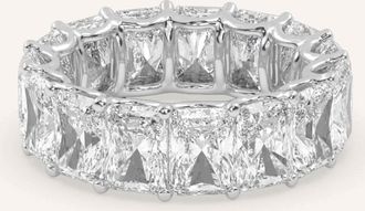 VEYNOU Veynou Ring Celeste Eternity Aus 18 Karat Wei&szlig;gold Und 12,50ct. Diamanten silber