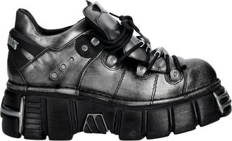 New Rock Homme, Chaussures, Noir, Taille: 43 EU Chaussures &agrave; lacets