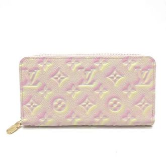 Louis Vuitton Portefeuille en toile Pre-owned - Femme - Pre-owned - Rose - Taille: ONE Size