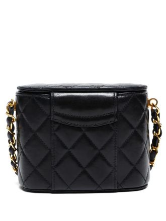 Chanel sac porté épaule matelassé (1991-1994) - Noir