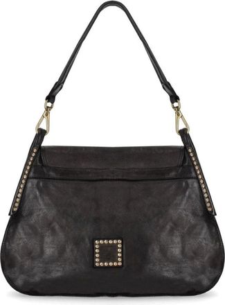Campomaggi Femme, Sacs, Noir, Taille: ONE Size Enza Shoulder Bag