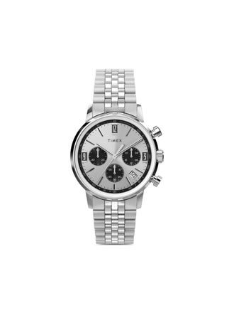 Timex montre chronographe Marlin Tachymeter 40 mm - Argent