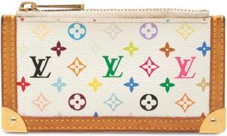 Louis Vuitton Pre-owned Pochette Cles Coin Pouch - Femme - Pre-owned - Blanc - Taille: ONE Size